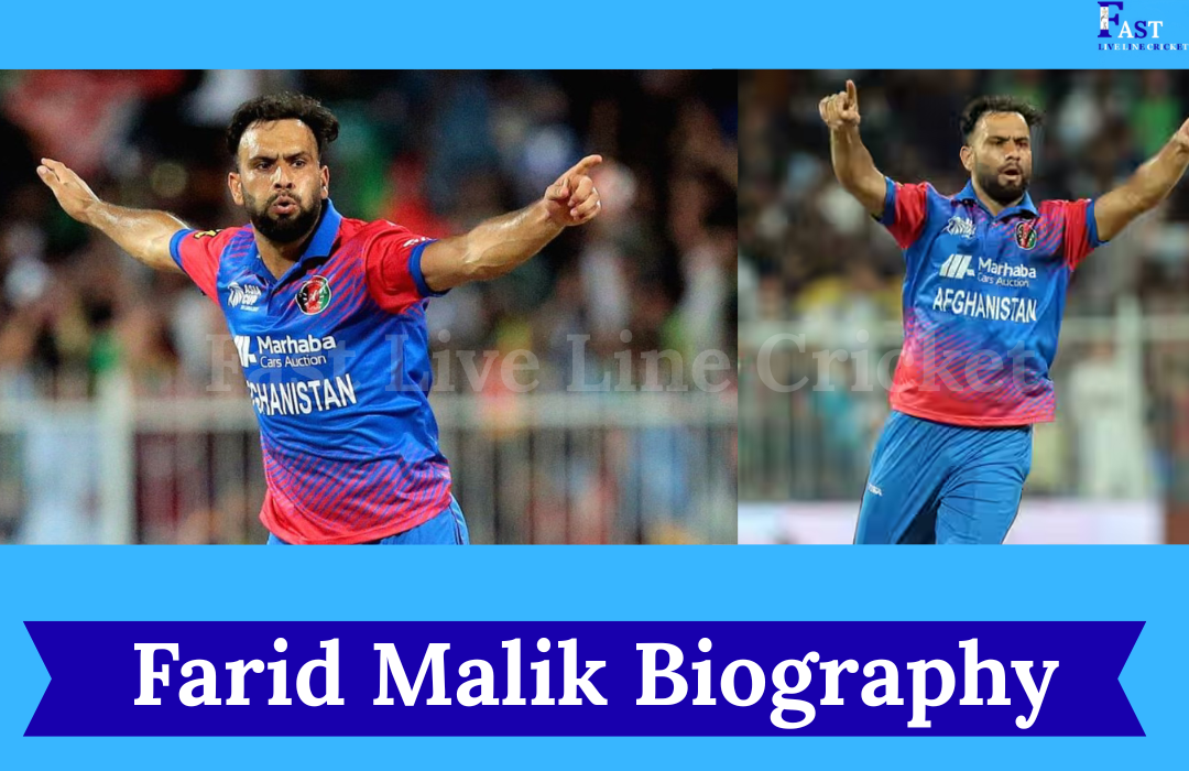 Farid Malik Biography: Best Afghanistan Fast-Bowler Profile
